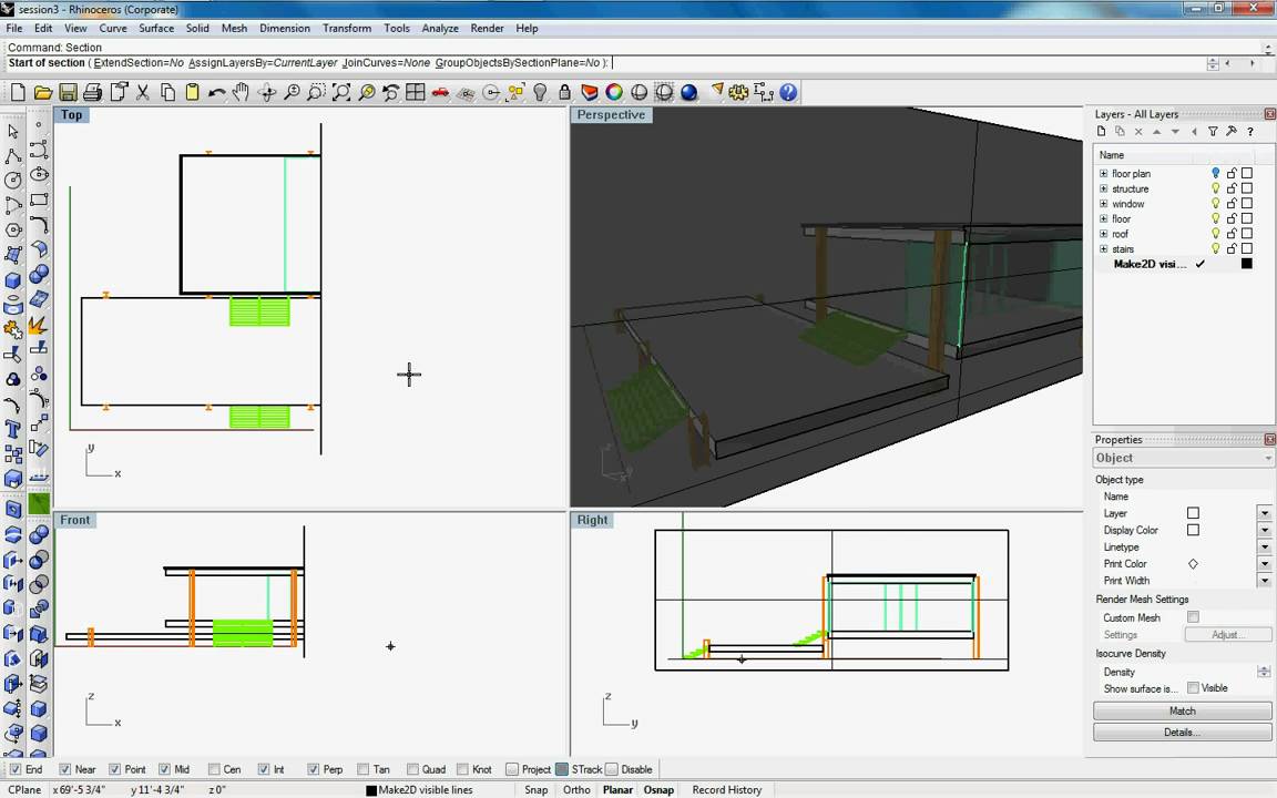 section perspective by digitaltoolbox.info - YouTube