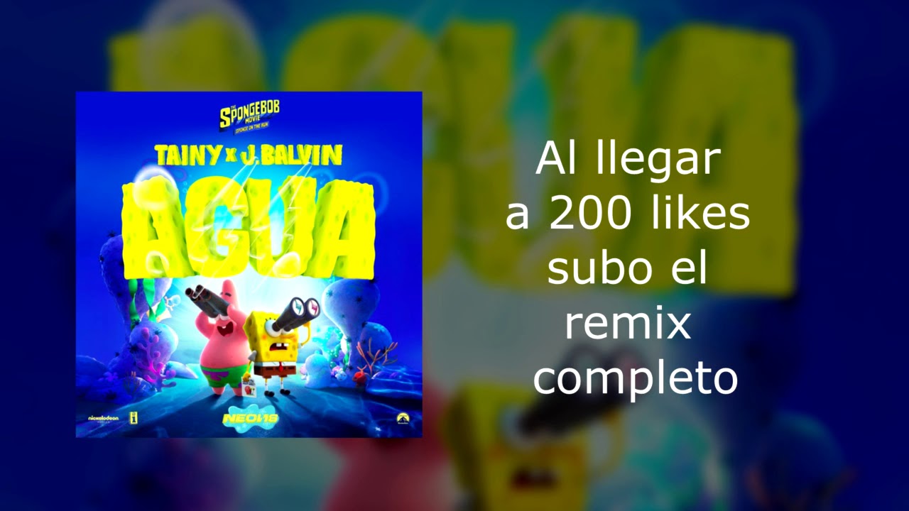 Tainy J Balvin - Agua (Remix) (Preview) - YouTube