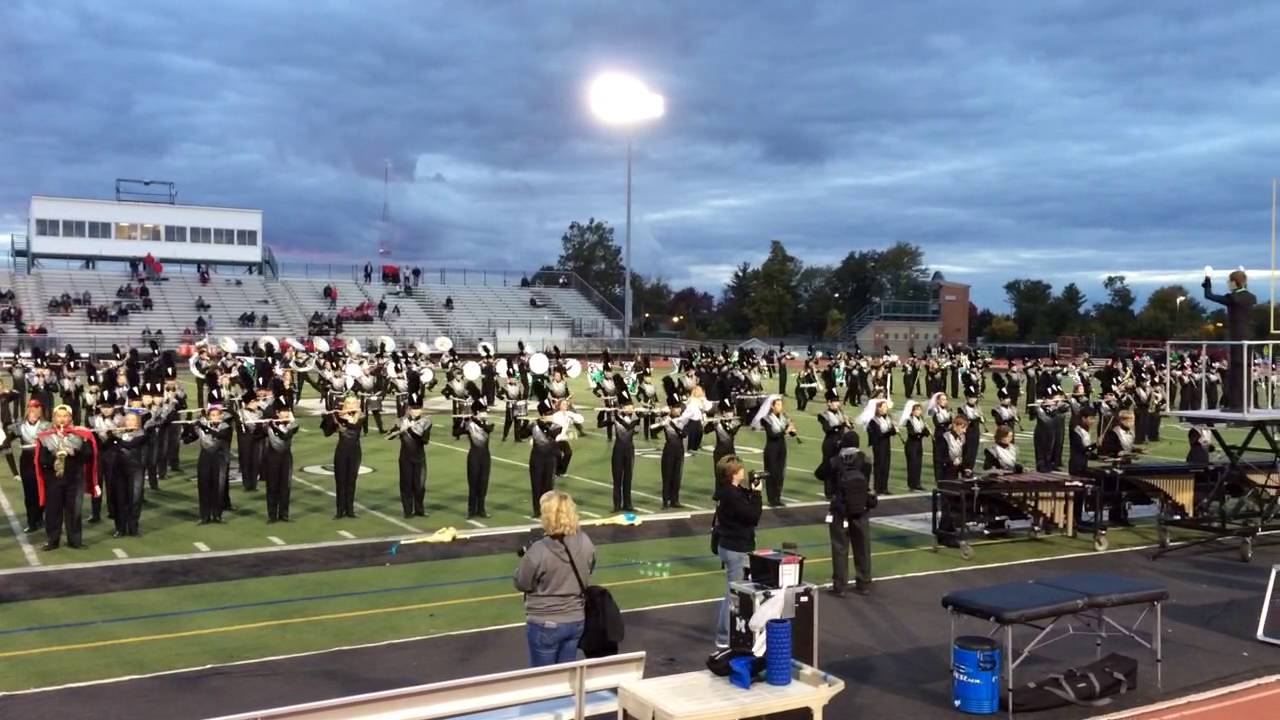 Wm. Mason Marching Band performs Tusk at senior night 2016 - YouTube