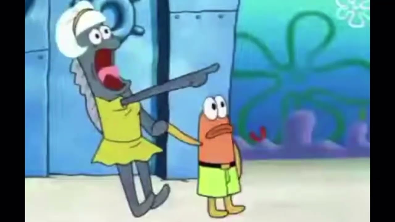 Giant Squidward Chase with Grass Skirt Chase earrape - YouTube