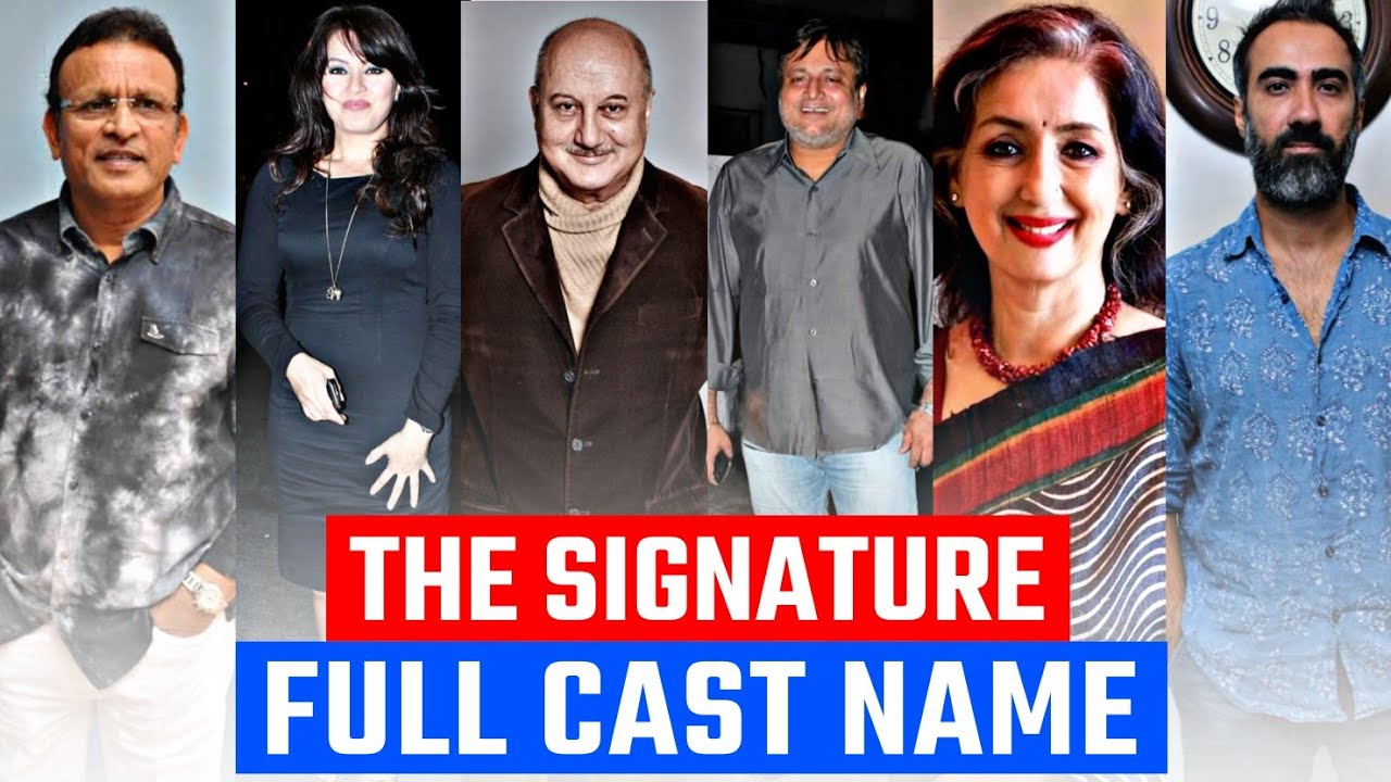 The signature cast name | signature star cast | signature movie cast ...