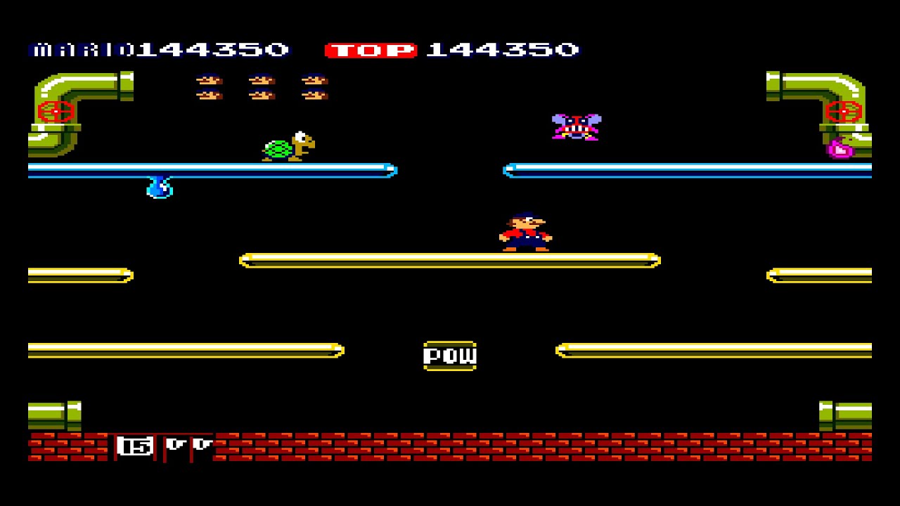 Mario Bros. 1983 (Arcade) - (Longplay) - YouTube