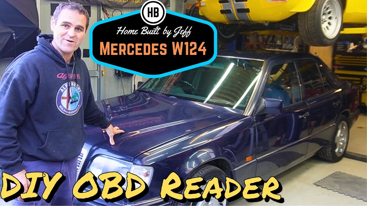 DIY OBD1 code reader. Mercedes W124 E220 part 3 - YouTube