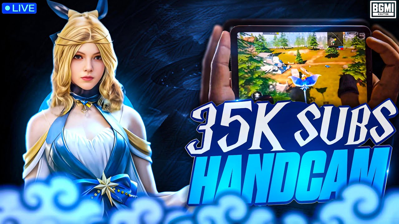 Ist Handcam Stream 💀 | Thanks For 35K Subs 😍 | Day-15 | #bgmilive #pubg ...