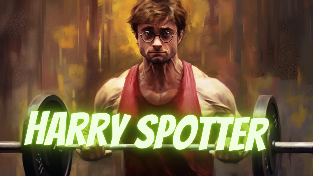 Harry Spotter: muscle boy flex - YouTube