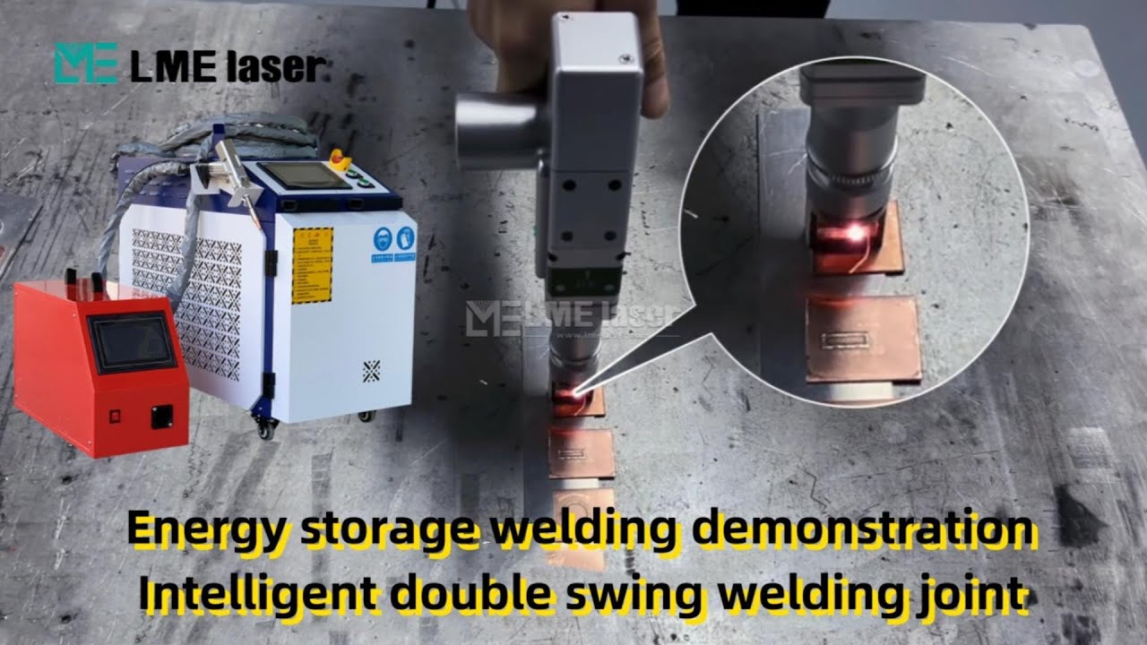 Energy storage welding demonstration.||Intelligent double swing welding ...
