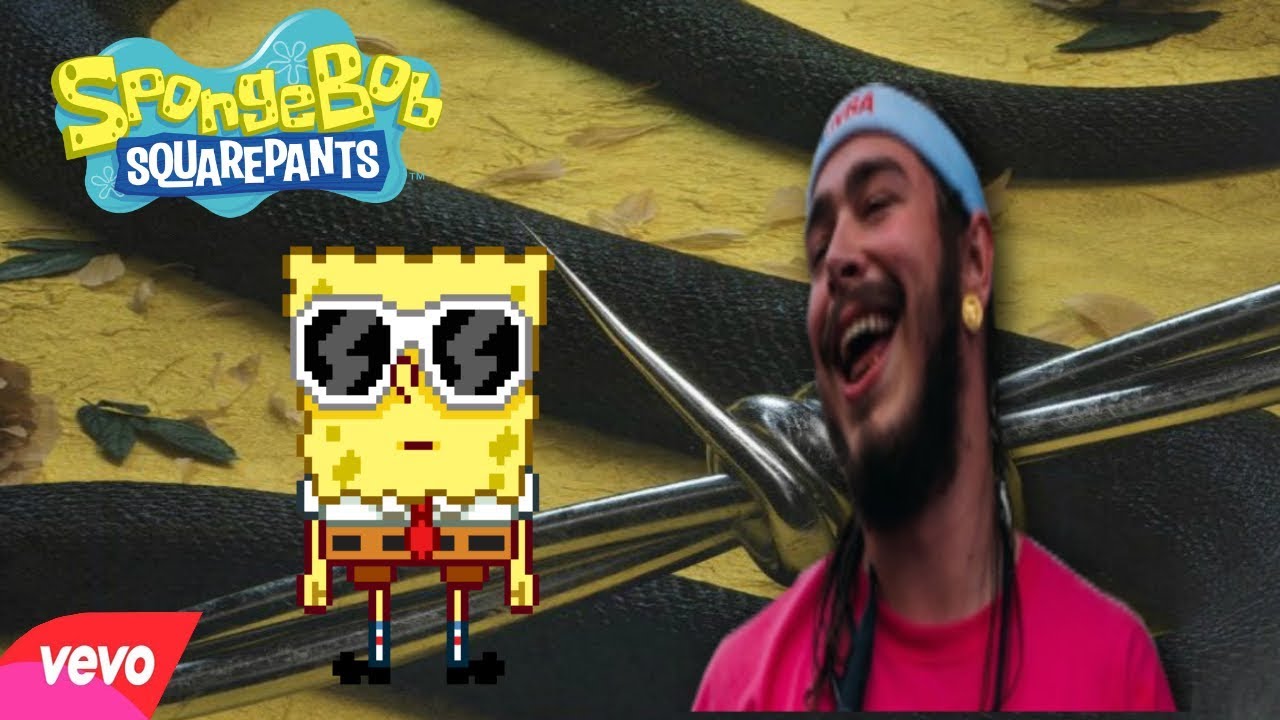Rockstar - Post Malone FT. 21 Savage (Spongebob Music Video) - YouTube