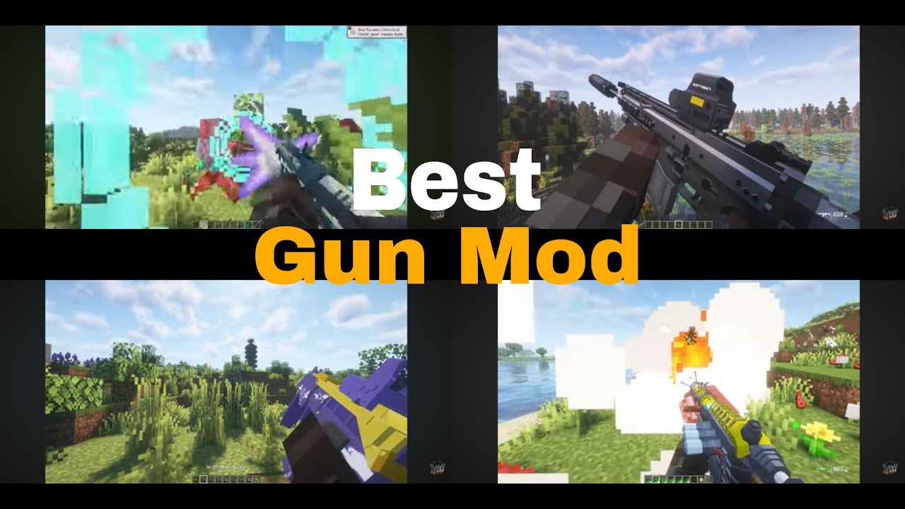 Best gun mods for Minecraft - YouTube