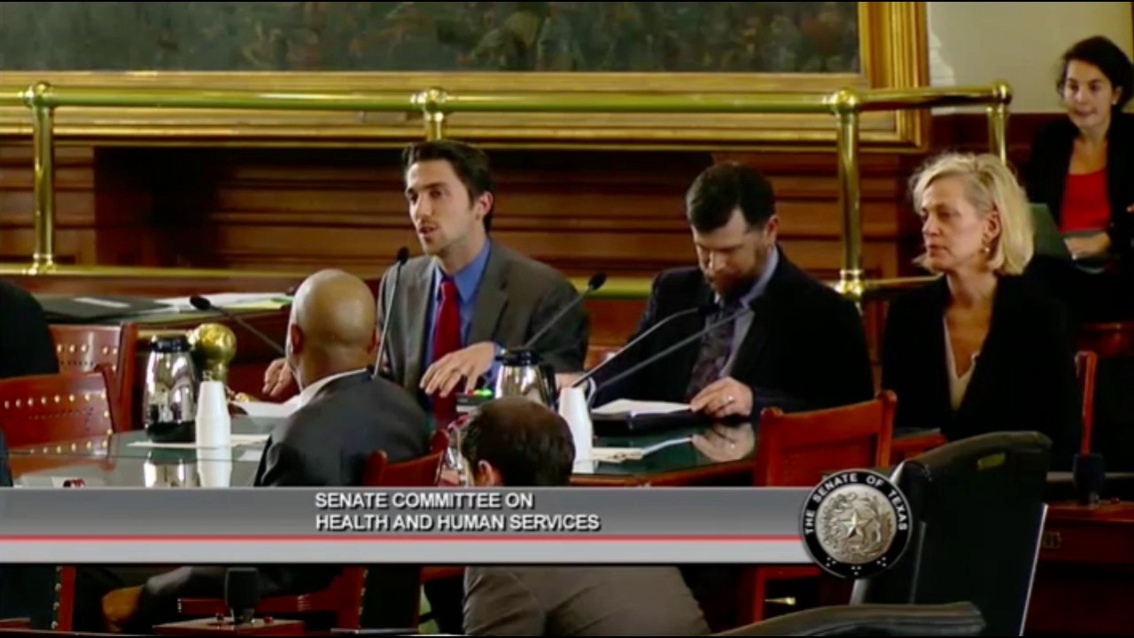 Jeremy Newman Testifies in Favor of Case Consolidation Bill - YouTube