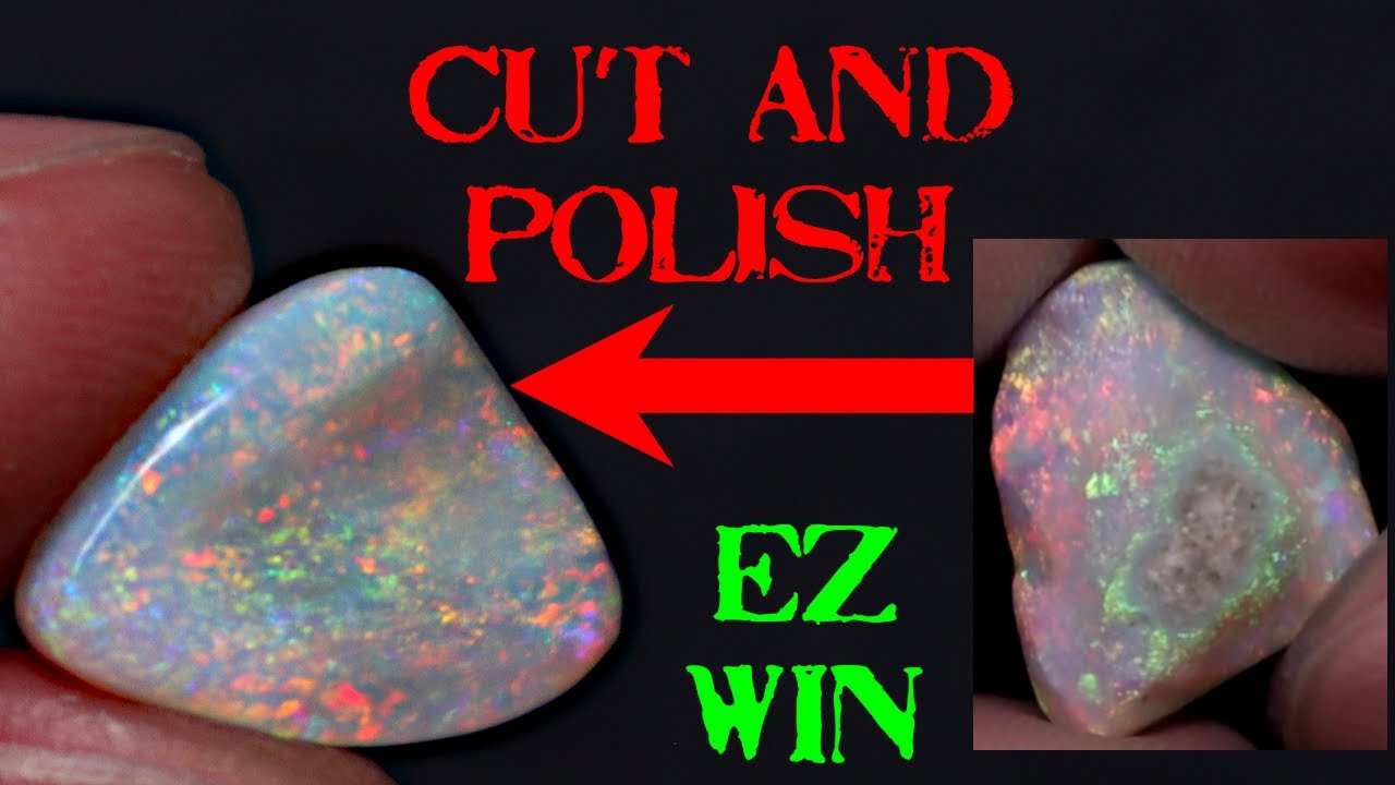 Gem Mintabie Carving. Deep Sand and Potch Removal.@PulitzerOpal stone ...