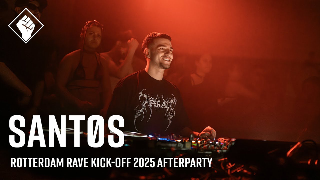 Rotterdam Rave 'Kick-Off Afterparty' 2025 - SANTØS - YouTube