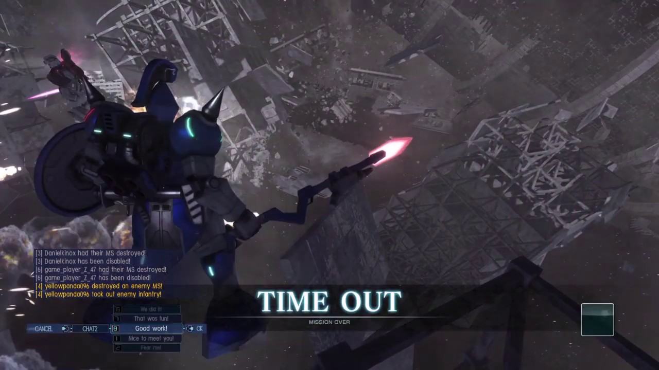 Mobile suit gundam battle operation 2 Gyan eos space 95k damage - YouTube