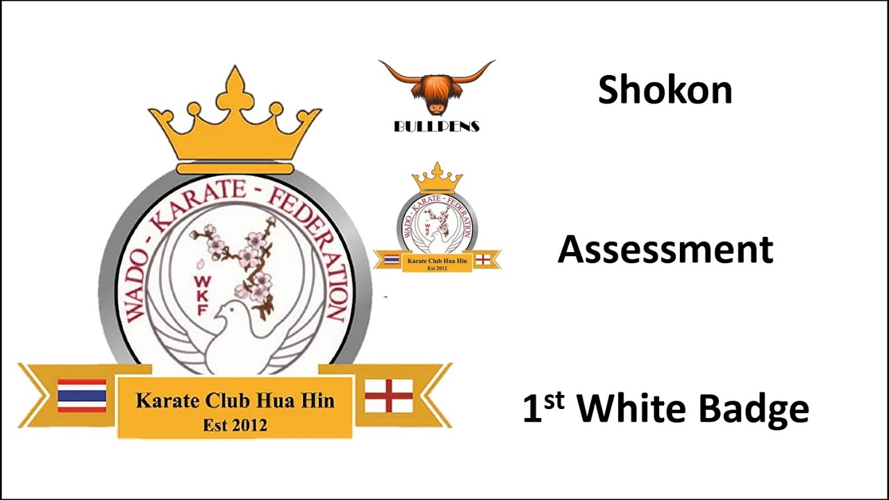Shokon Earns His 1st White Badge - YouTube