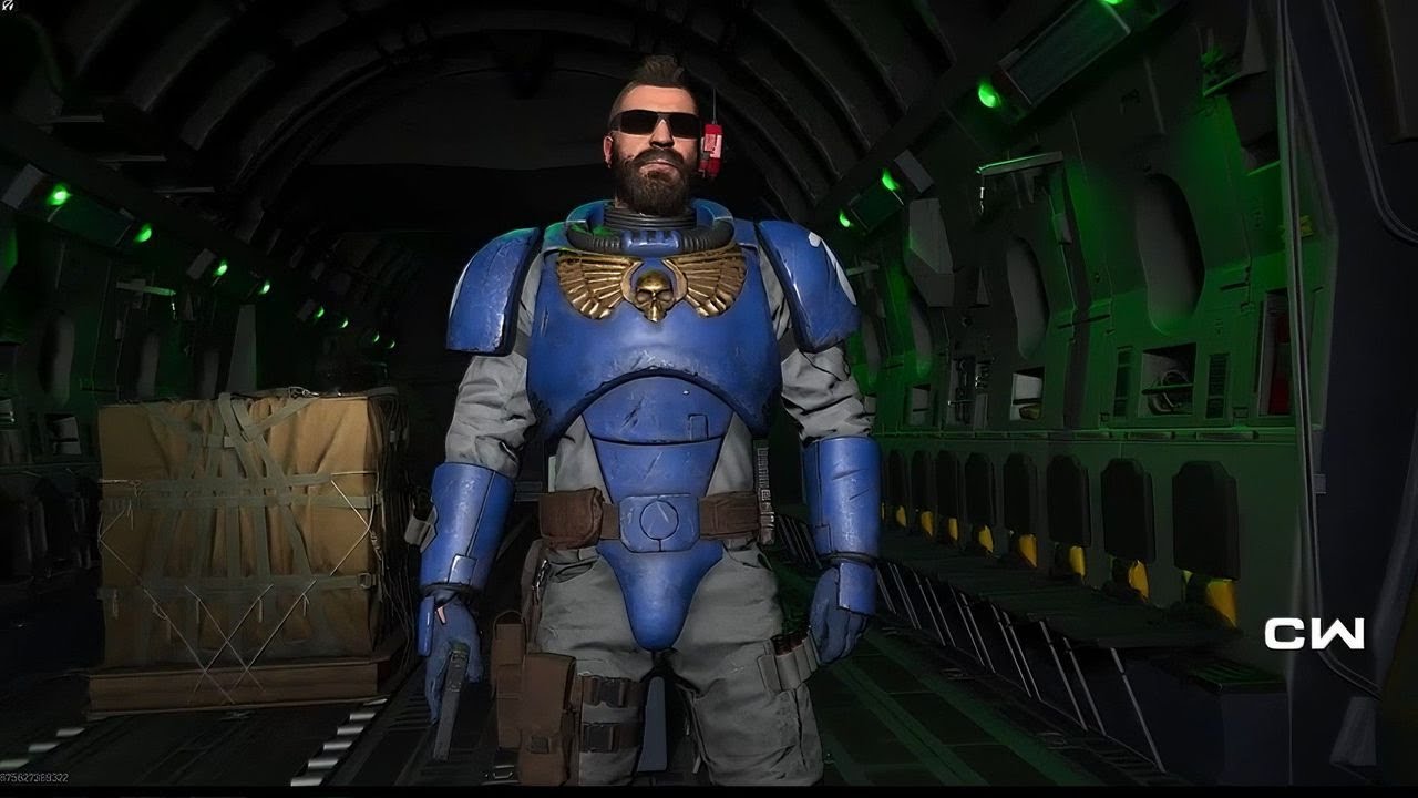 NUEVA SKIN MW3 WARHAMMER 40K MARINE ESPACIAL COD - YouTube