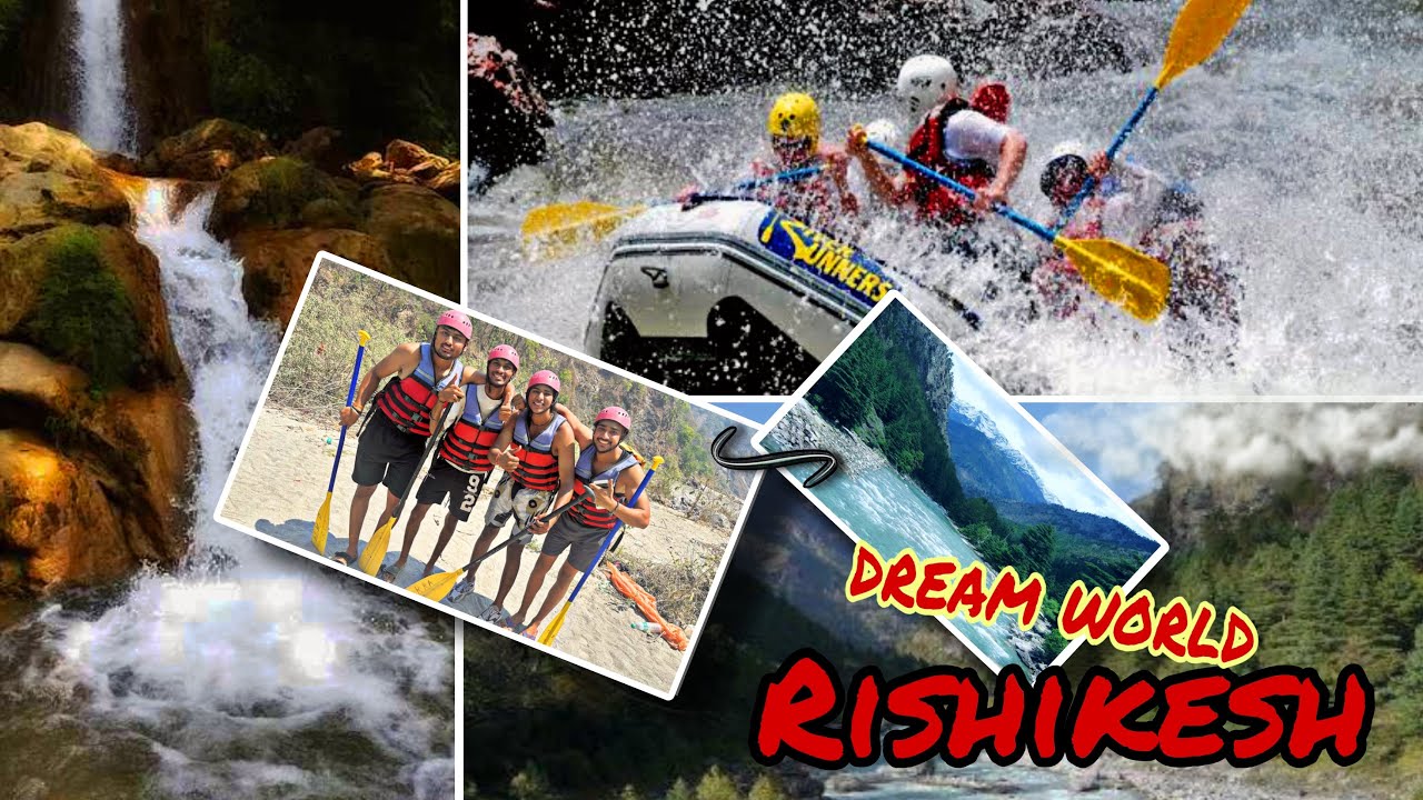 Rafting place Rishikesh/Pavithra isthal🛕 Rishikesh rafting fight ...