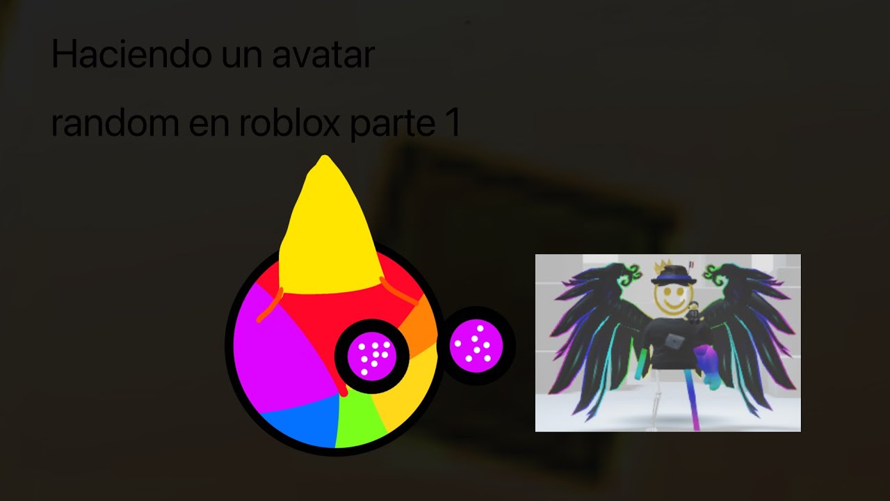 Haciendo un avatar random en roblox parte 1 - YouTube