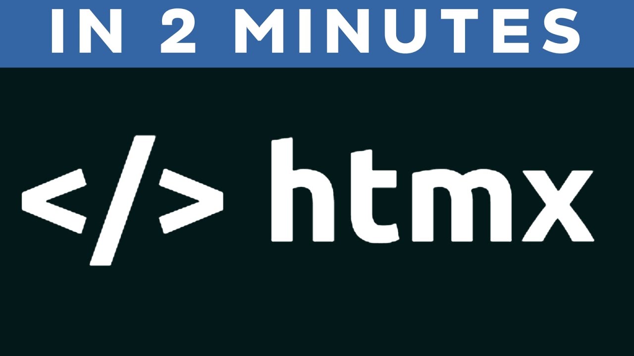 What is HTMX? - YouTube