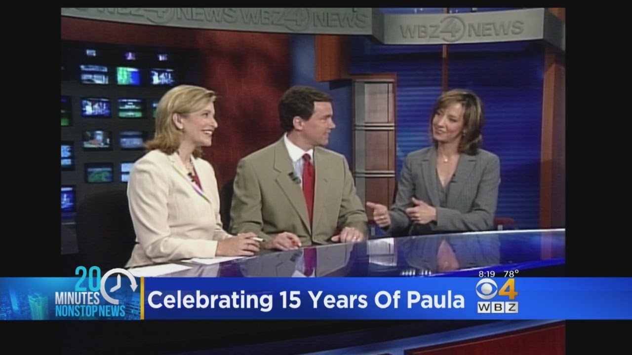 Paula Ebben Celebrates 15 Years at WBZ - YouTube