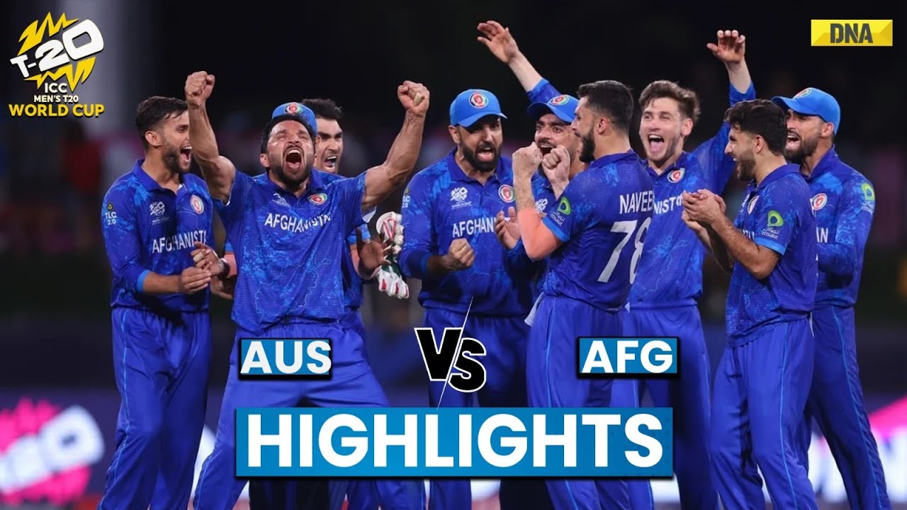 AFGHANISTAN Vs AUSTRALIA Highlights: Afghanistan Beat Australia By 21 ...
