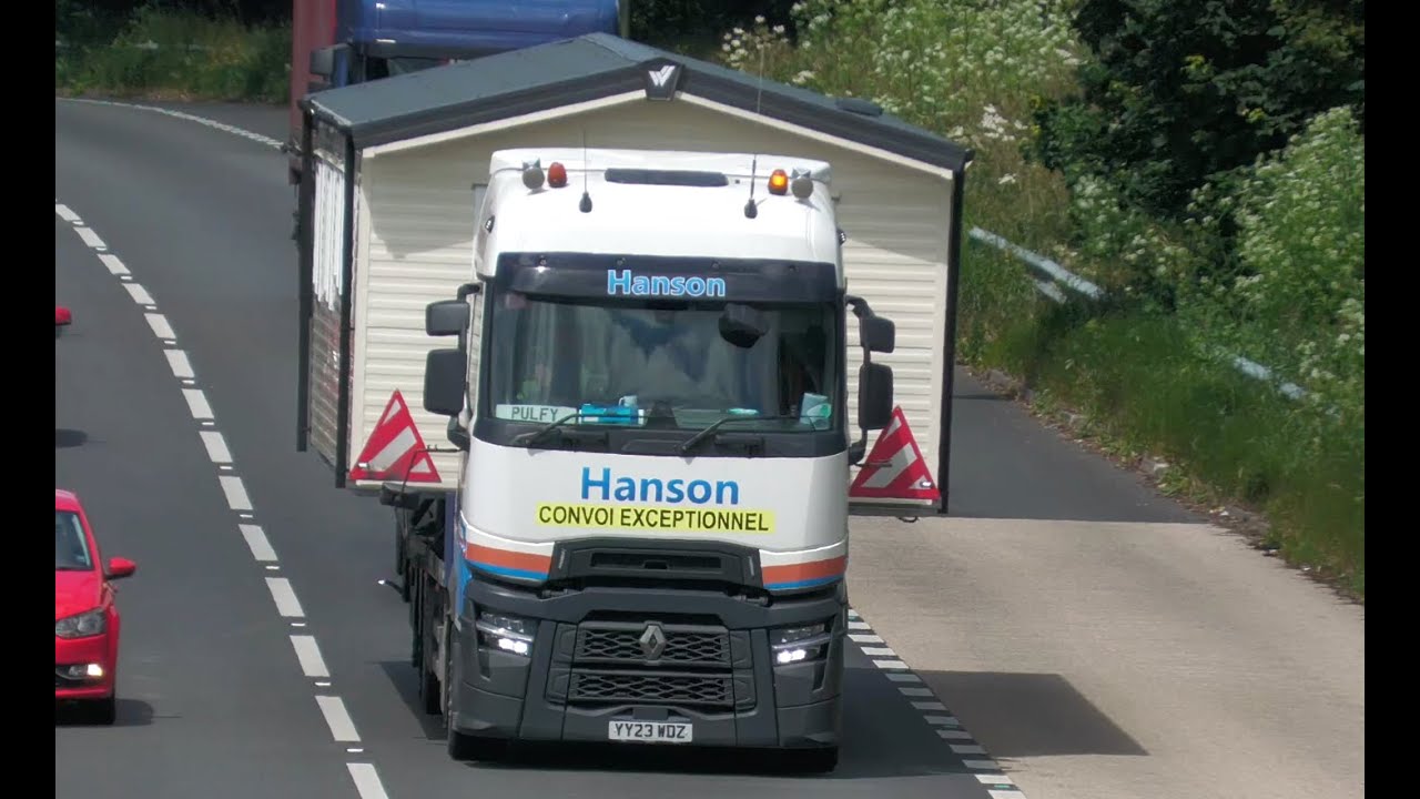 Renault T High - Hanson Convoi Execeptionnel - abnormal transport - A1 ...