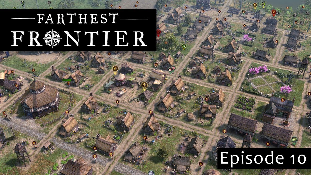 BUILDING A HUGE CITY - Farthest Frontier #10 - YouTube
