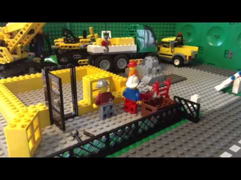 Lego Construction Site - YouTube