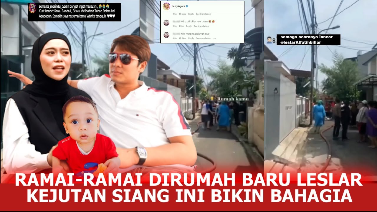 KEJUTAN LESLAR SIANG INI BIKIN BAHAGIA, ADA YANG KIRIM PAPAN BUNGA ...