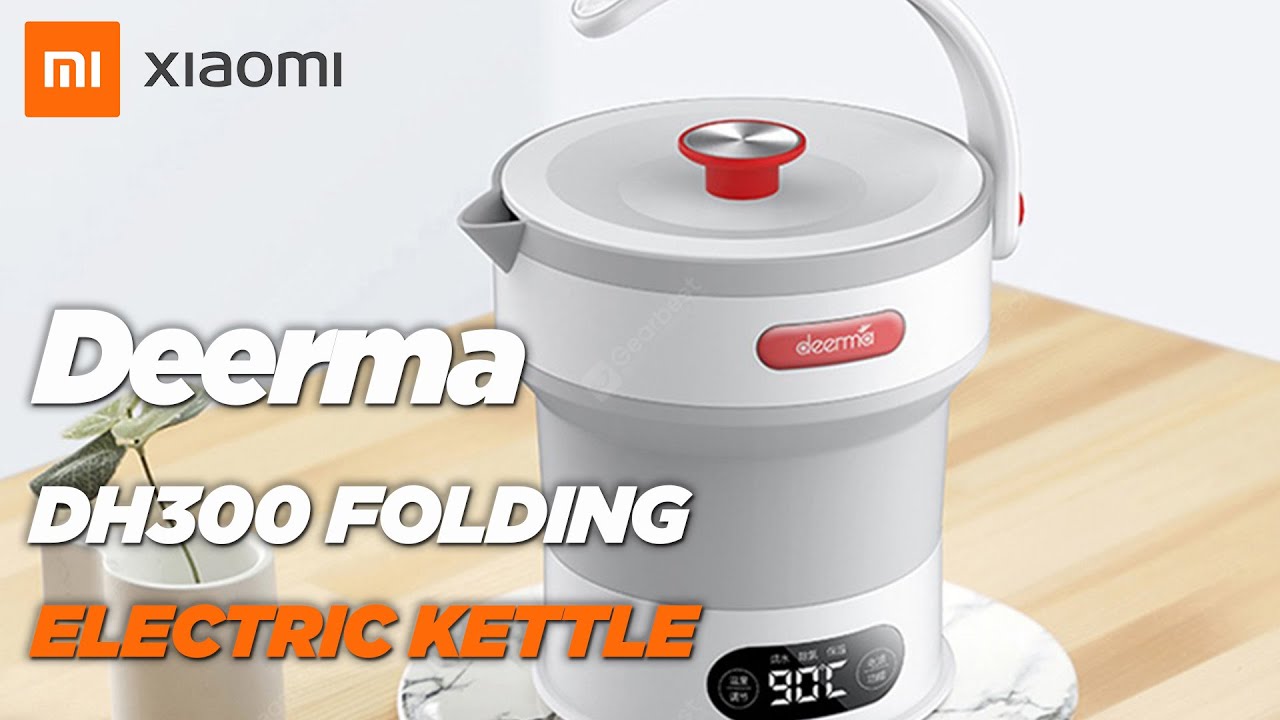 Xiaomi Deerma DH300 Folding Electric Kettle - YouTube