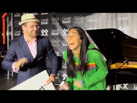 Mentalist Michael Samen performing at camp HASC - YouTube