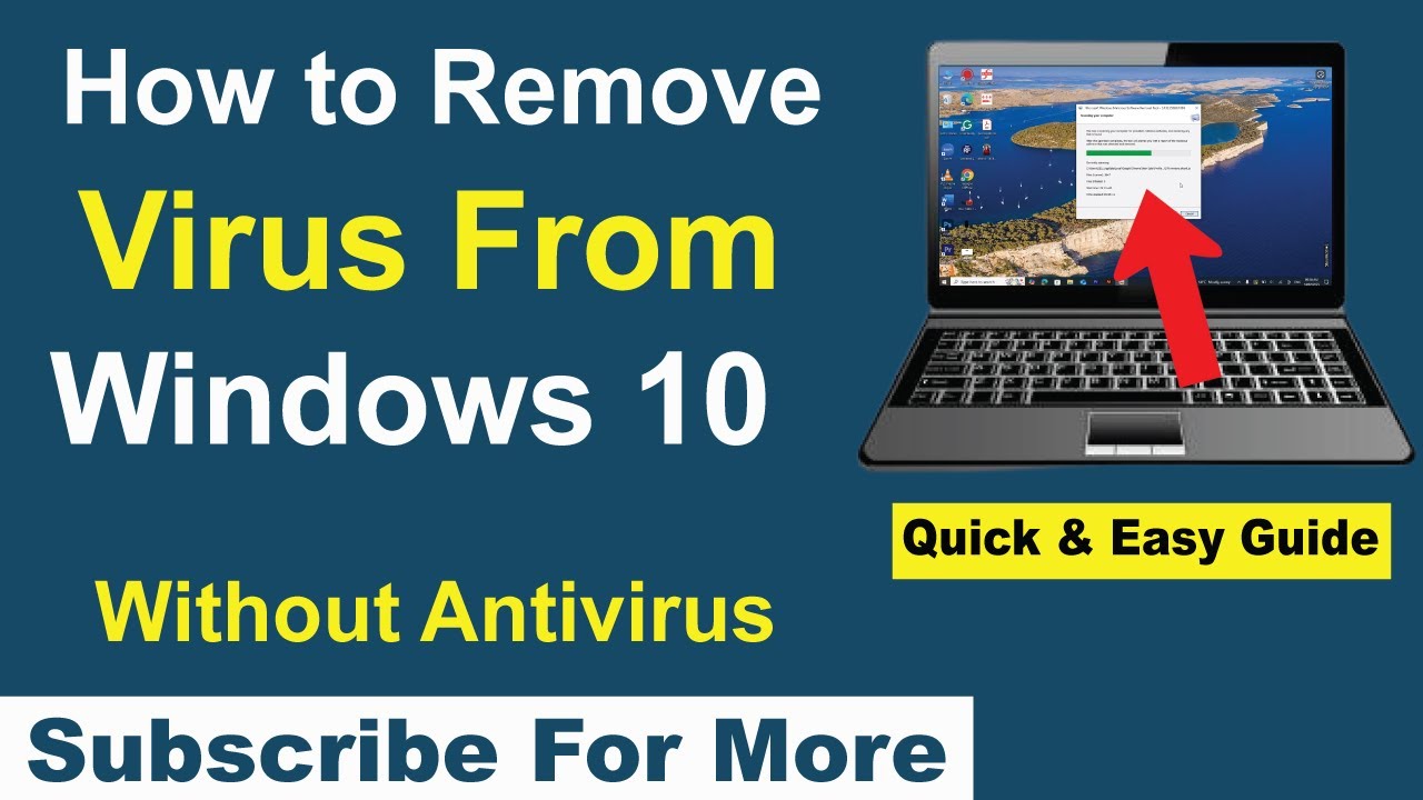 Remove Virus from Windows 10 | Remove Virus From Laptop Or PC in Just 1 ...