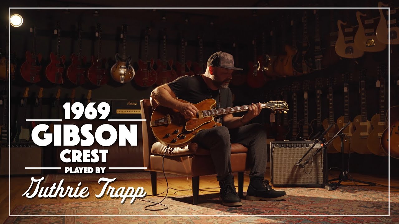 1969 Gibson Crest played by Guthrie Trapp - YouTube