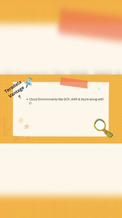 Introduction to Teradata Vantage. part 2. #teradata #td #vantage #tsql ...