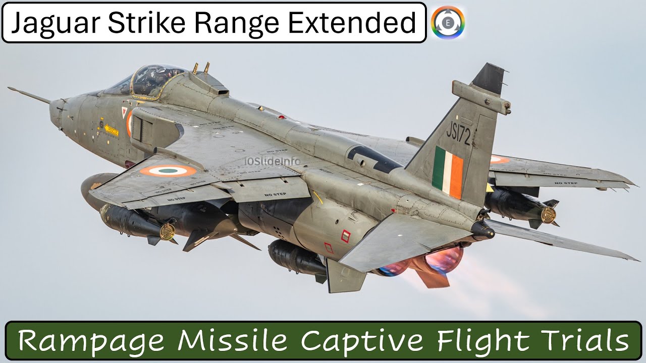 Jaguar Strike Range Extended with Rampage Missile | Captive Flight ...