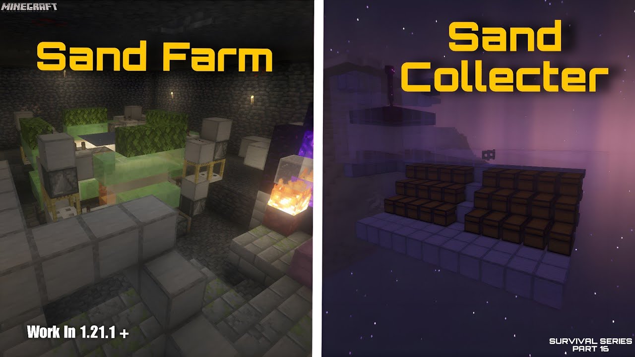 I Made Sand Farm In My Survival World Billu Kingdom Surival Series Part ...