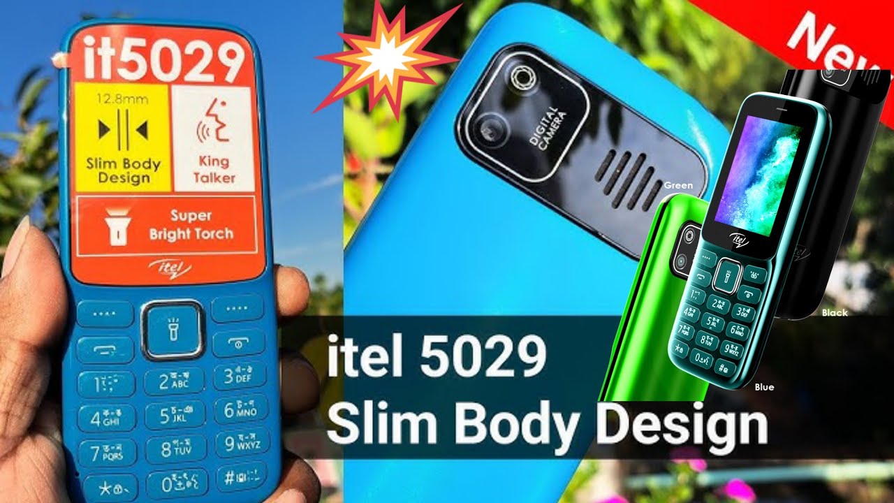 new keypad feature phone 2023 itell it 5029 unboxing | iTel 5026 ...
