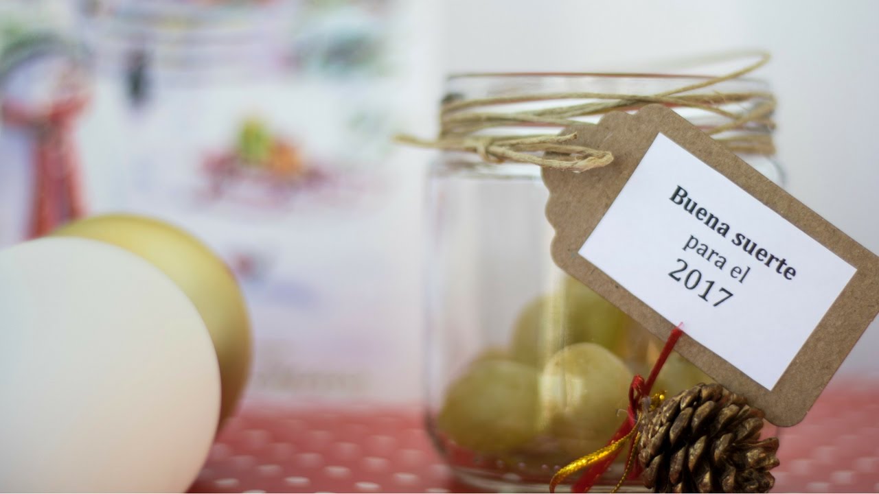 2 ideas decoración con uvas - YouTube
