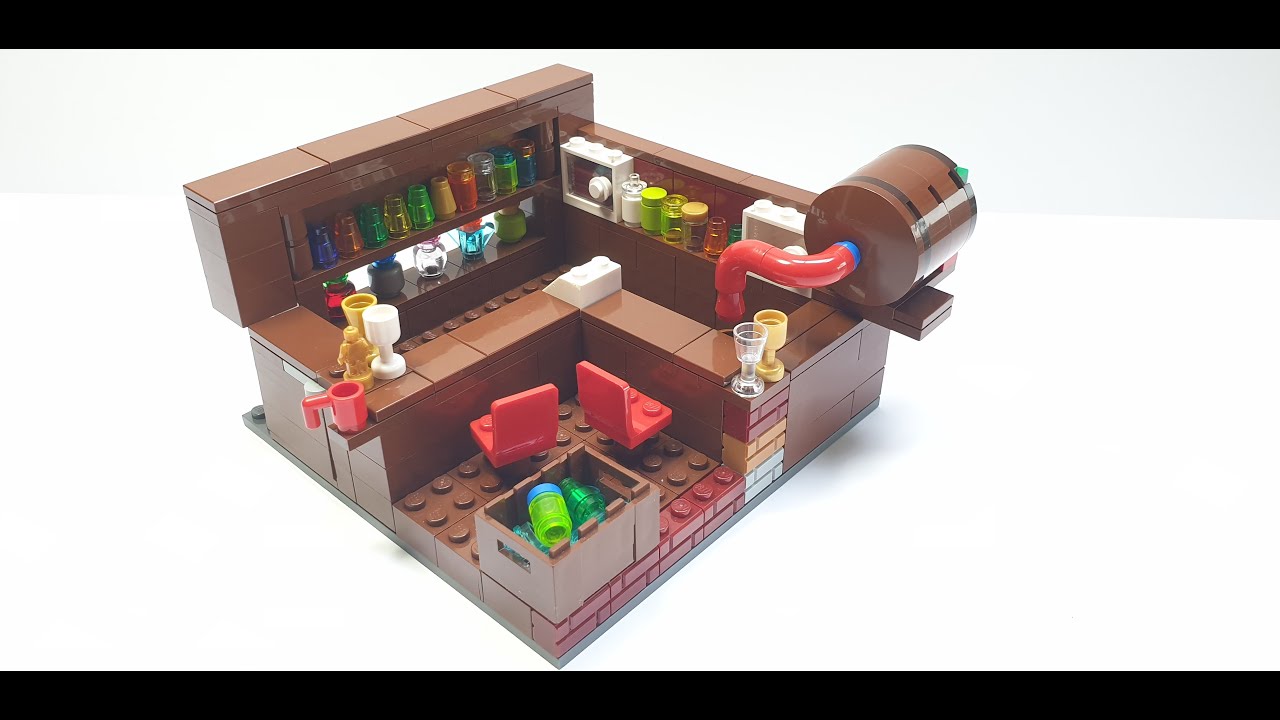 Stop Motion for Making LEGO Cocktail bar (레고 칵테일 바 만들기 스톱모션) - YouTube