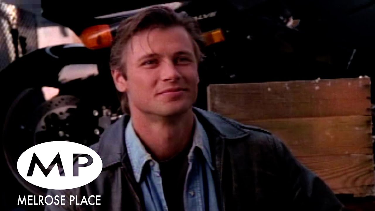 Jake Gets a Job as a Motorcycle Mechanic I MELROSE PLACE - YouTube