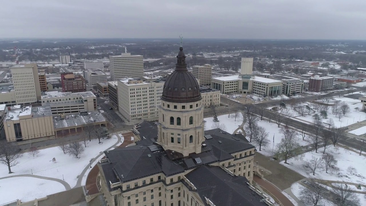 Topeka, KS State Capital 4K - YouTube