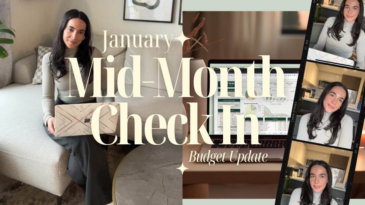 JANUARY MID-MONTH BUDGET CHECK IN | Budget Update, Monthly Spend ...