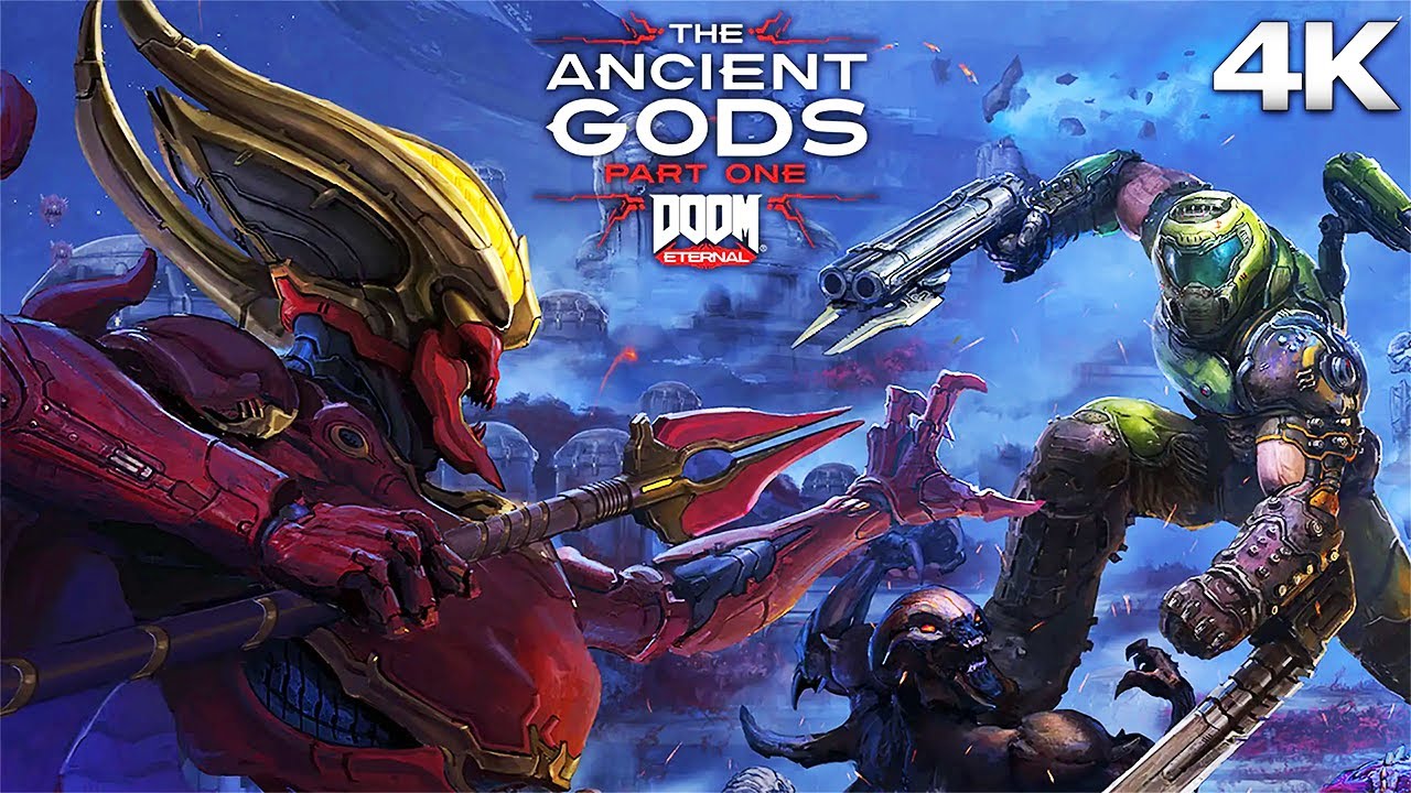 DOOM ETERNAL - THE ANCIENT GODS PART 1 All Cutscenes (Full Game Movie ...