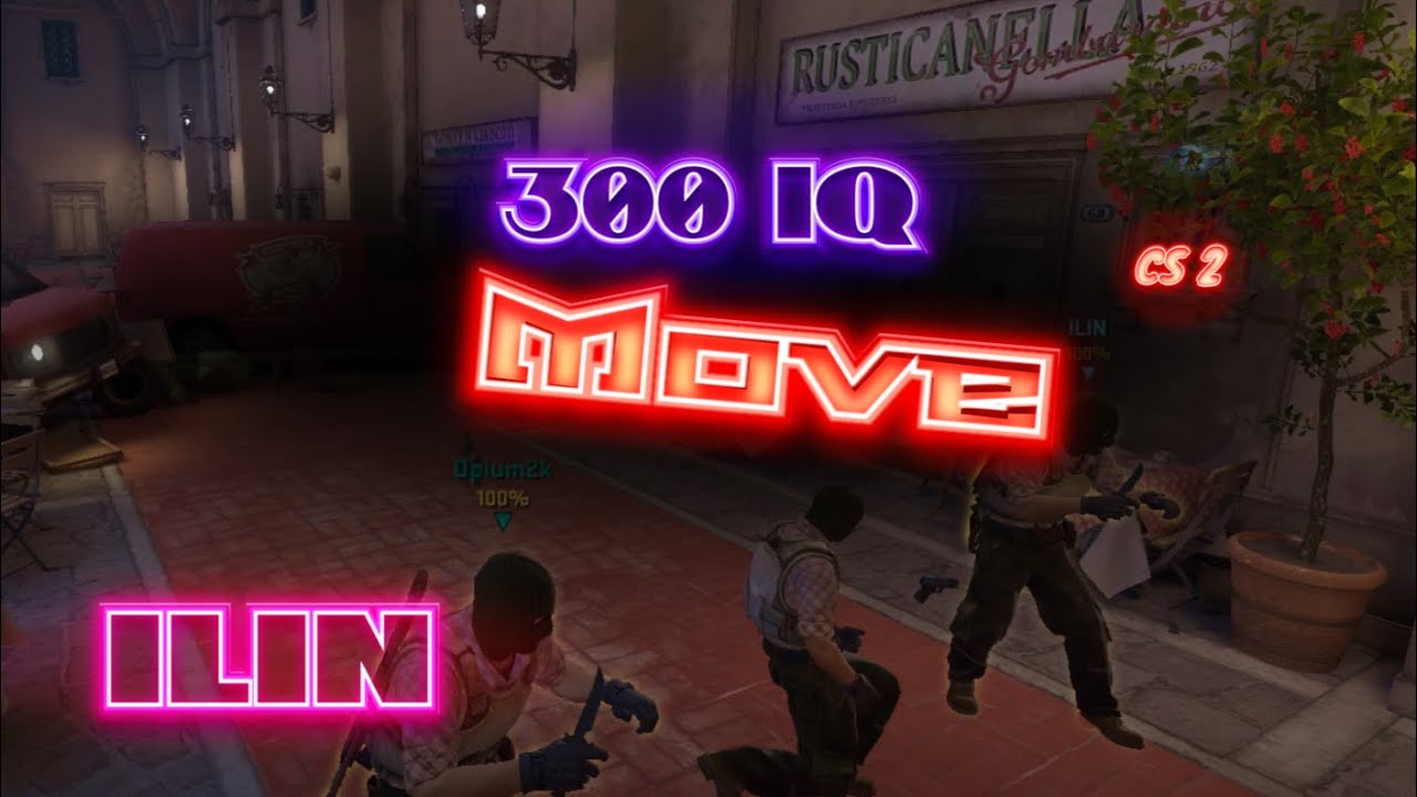 300 IQ MOVE на 2 ТИМЫ | ДЕВУШКА в CS 2 | LM_ILIN - YouTube