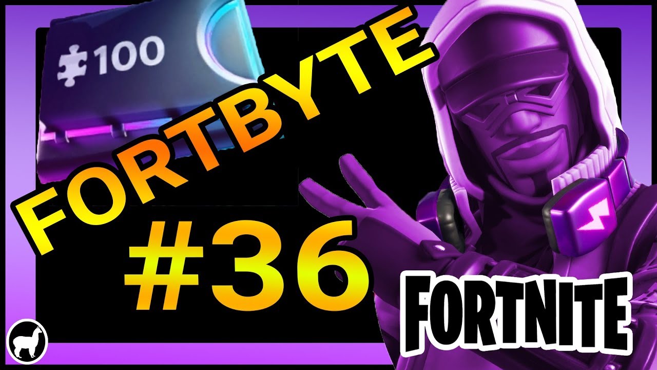 How to Find Fortbyte #36 Location | Fortnite Battle Royale | Season 9 ...