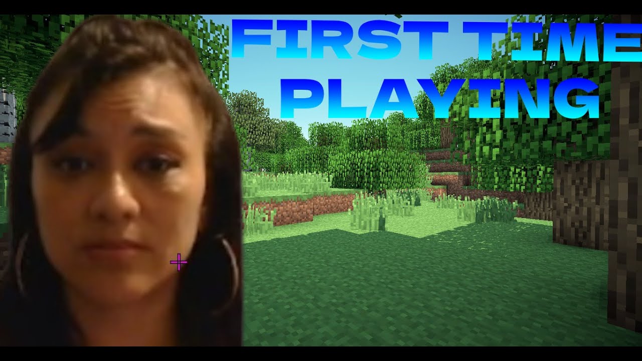 Teaching my mom how to play Minecraft... - YouTube