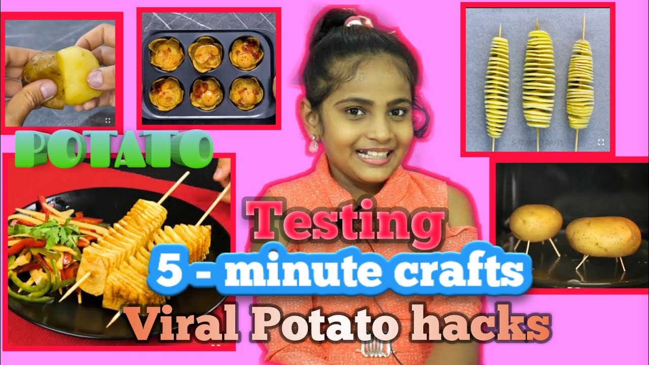 POTATO hacks by 5-Minute crafts | 5 DELICIOUS HACKS WITH POTATOES - YouTube