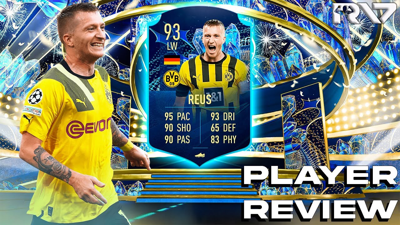 OBLIGATORIO PARA LA BUNDESLIGA | MARCO REUS TOTS MOMENTS 93 PLAYER ...