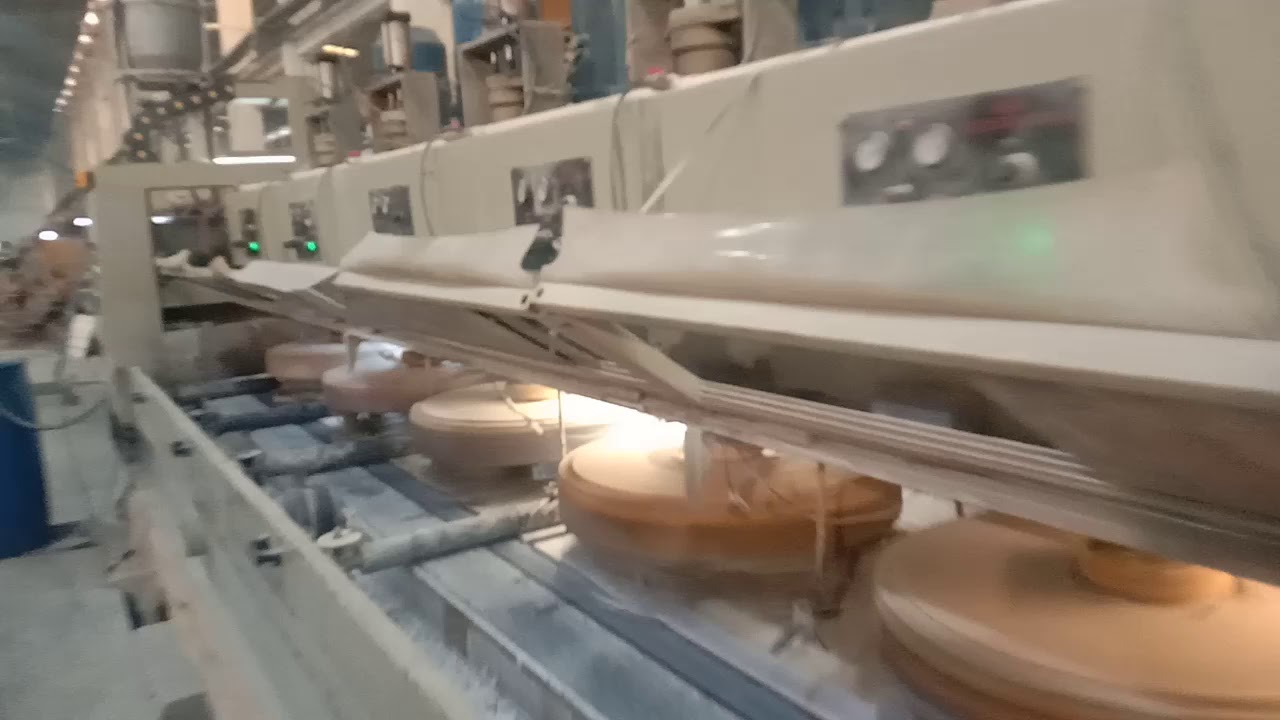Keda ki machine polishing line - YouTube