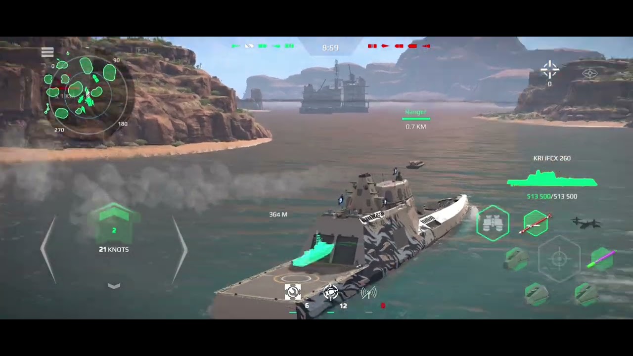 KRI IFCX 260 modern warships gameplay ultra graphics 2025 - YouTube