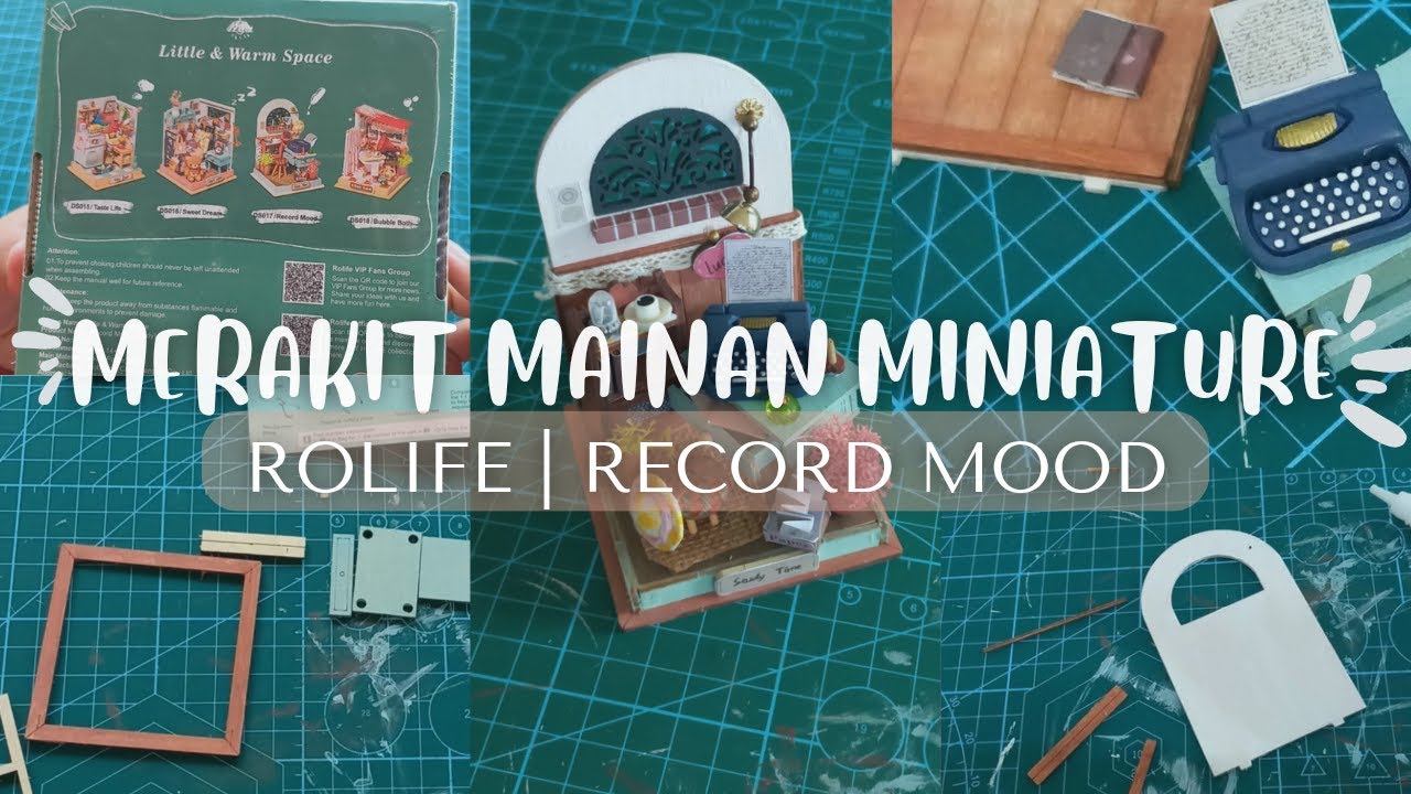TERNYATA SULIT MERAKIT ROLIFE RECORD MOOD EDITION | STUDY D5017 - YouTube