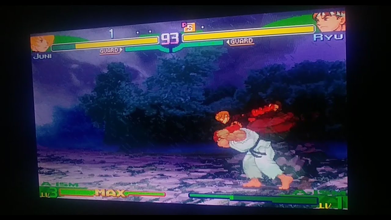 Streetfighter Alpha 3 Ryu Throw on Juni Ryona - YouTube